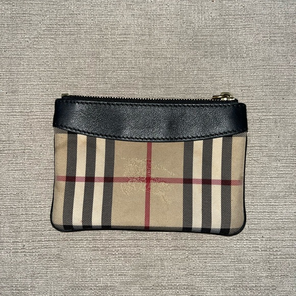 Burberry | Bags | Burberry Check Zip Wallet | Poshmark
